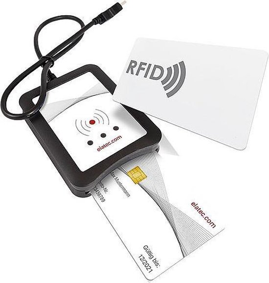 Elatec TWN4 Multitech Smartcard Legic 42 Programmable RFID/Contact ...