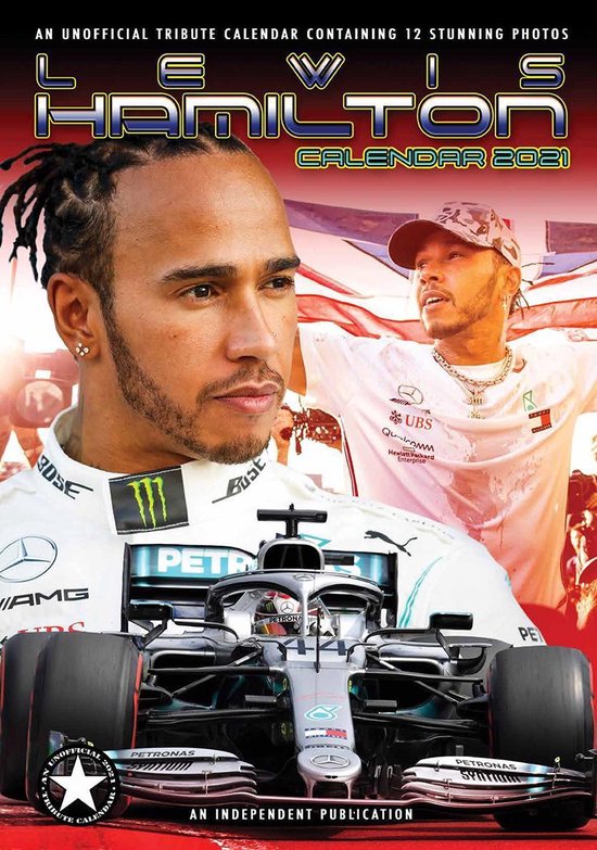 Lewis Hamilton Kalender 2021 A3 | bol.com
