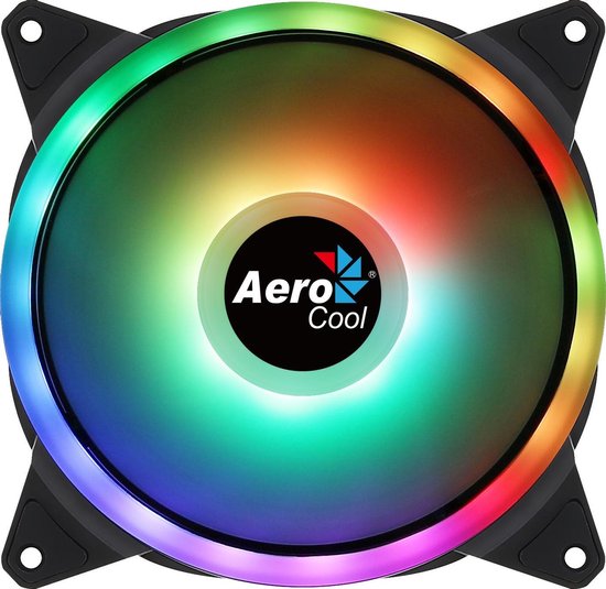 Box Ventilator Aerocool AE-CFDUO14 1000 rpm (Ø 14 cm) RGB | bol