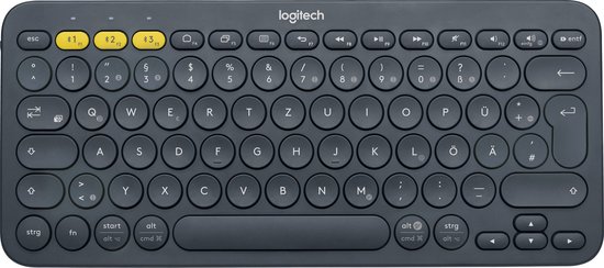 Logitech K380 - Draadloos Toetsenbord - Bluetooth - QWERTZ - Duits ...