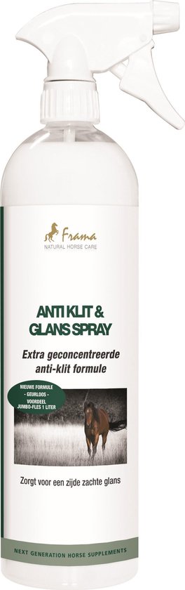Anti Klit & Glans Spray Frama, 1000ml | bol.com
