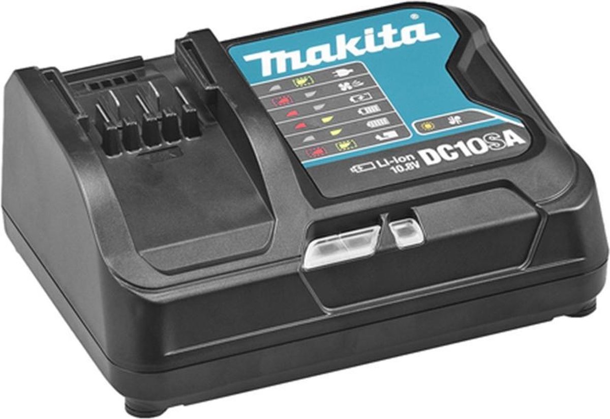 Makita acculader/oplader DC10SA - laadspanning 10.8V - 220 -240V ...