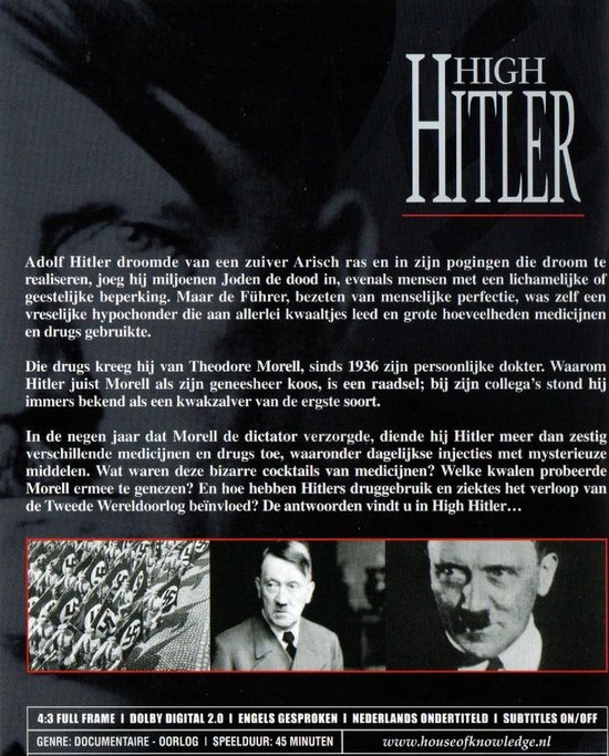High Hitler (Dvd) | Dvd's | bol