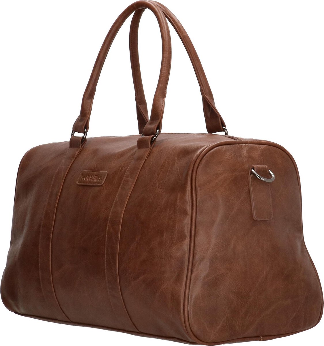 bol.com | Jack Milles Weekendtas/reistas heren & dames donkerbruin ...