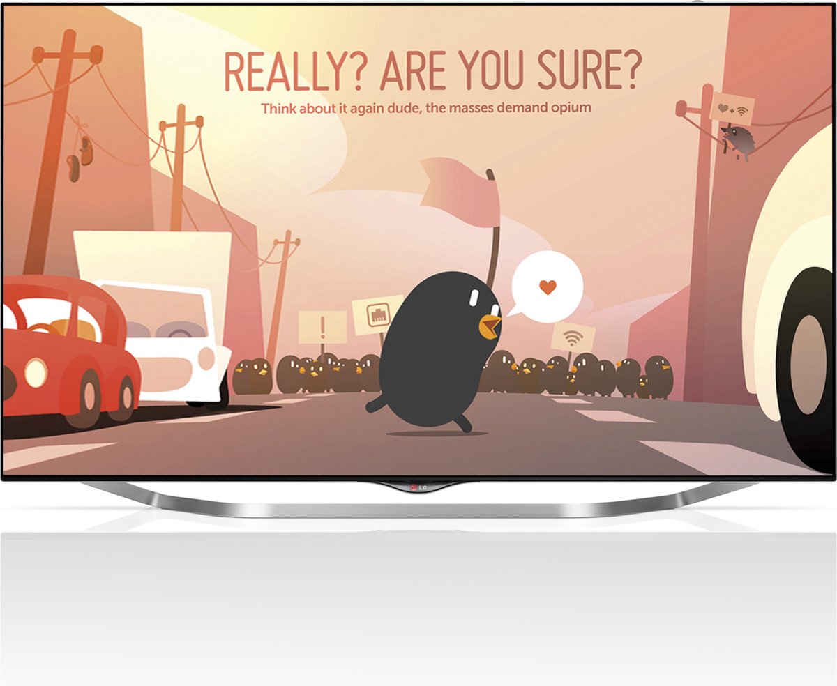 LG 49UB850V - 3D led-tv - 49 inch - Ultra HD/4K - Smart tv | bol.com