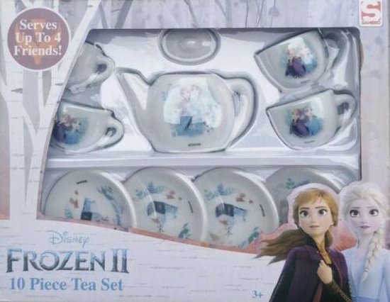 Disney Frozen Mini Anna / Elsa Ceramic 10 Piece Tea Set Toy | bol.com