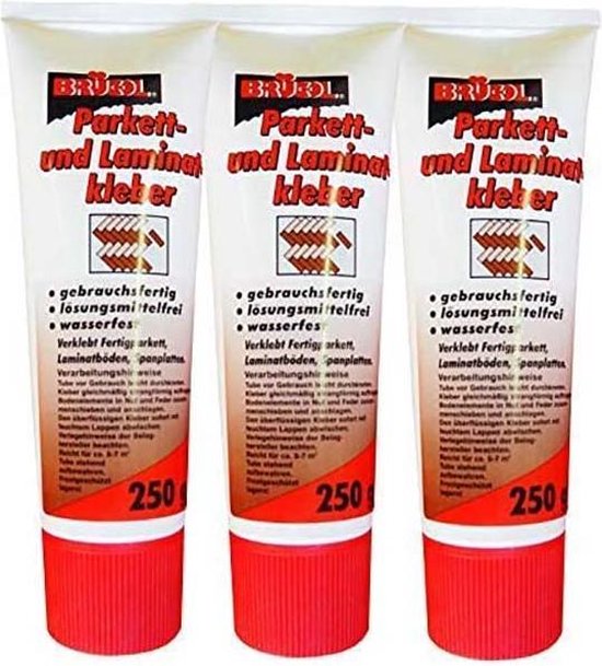12 x BRÜCOL parket- en laminaatlijm 250 g | bol