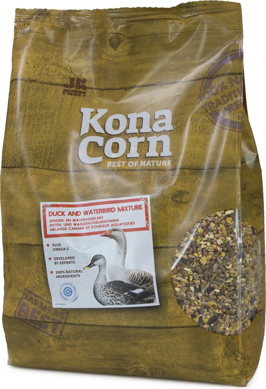 Watervogelvoer 4 kg | Konacorn Eend & Watervogel Mix | bol
