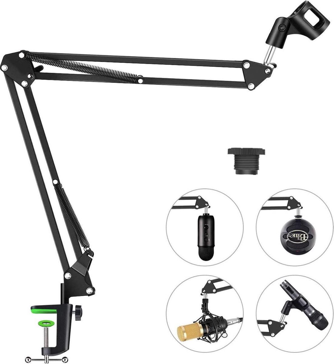 Broadcast microfoon arm voor tafelmontage | bol.com