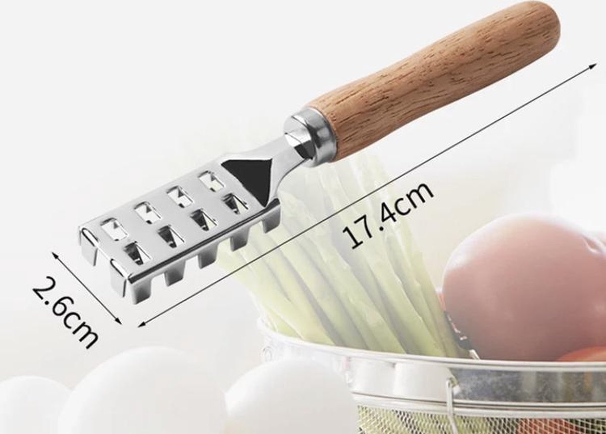 Luxe vis schraper - Ontschubber vis - Schubben verwijderaar - RVS ...