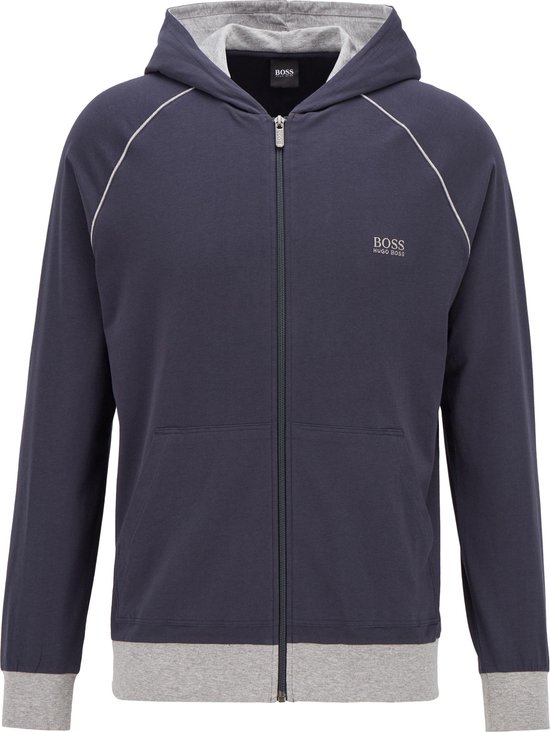 Hugo Boss heren lounge vest - blauw (middeldik) | bol.com