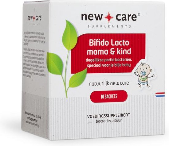 New Care Bifido Lacto mama & kind probiotica vegetarisch - 10 sachets ...