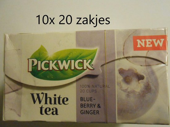 Pickwick - White tea -witte thee- Multipak 10x 20 zakjes | bol