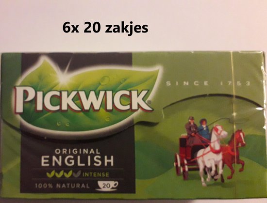 Pickwick thee - Original english -engelse melange- multipak 6x 20 ...