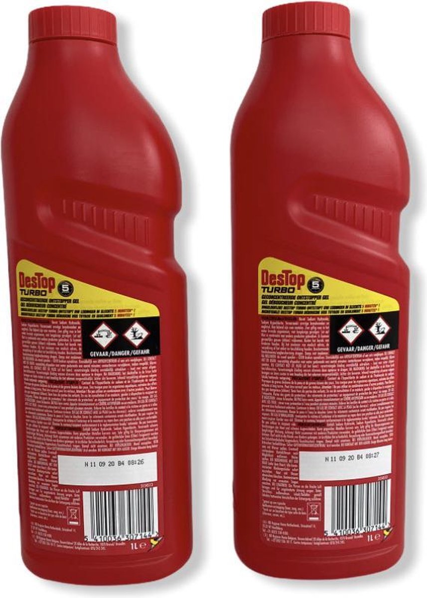 Destop Turbo - Ontstopper - 2 x 1l | bol