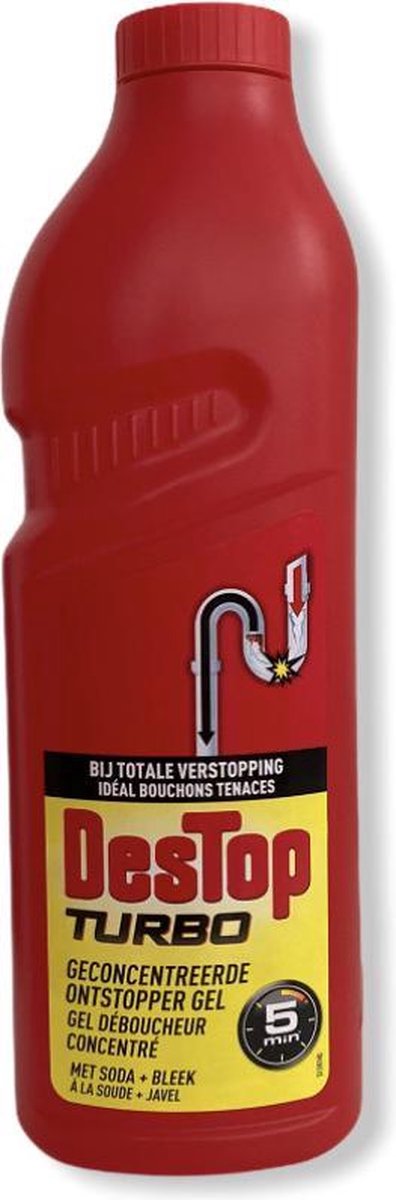 Destop Turbo Ontstopper 1L | bol