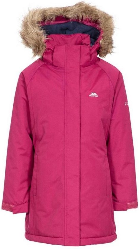 Trespass Childrens Girls Fame Waterproof Parka Jacket (Cranberry) | bol.com