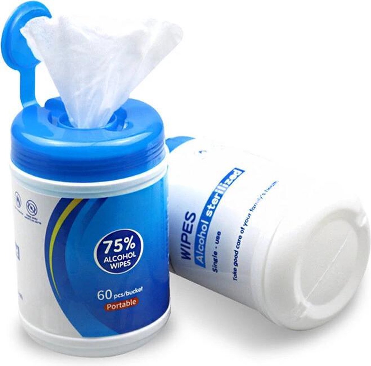 Shopmore wipes Desinfecterende Reinigingsdoekjes - 180x alcohol pads ...