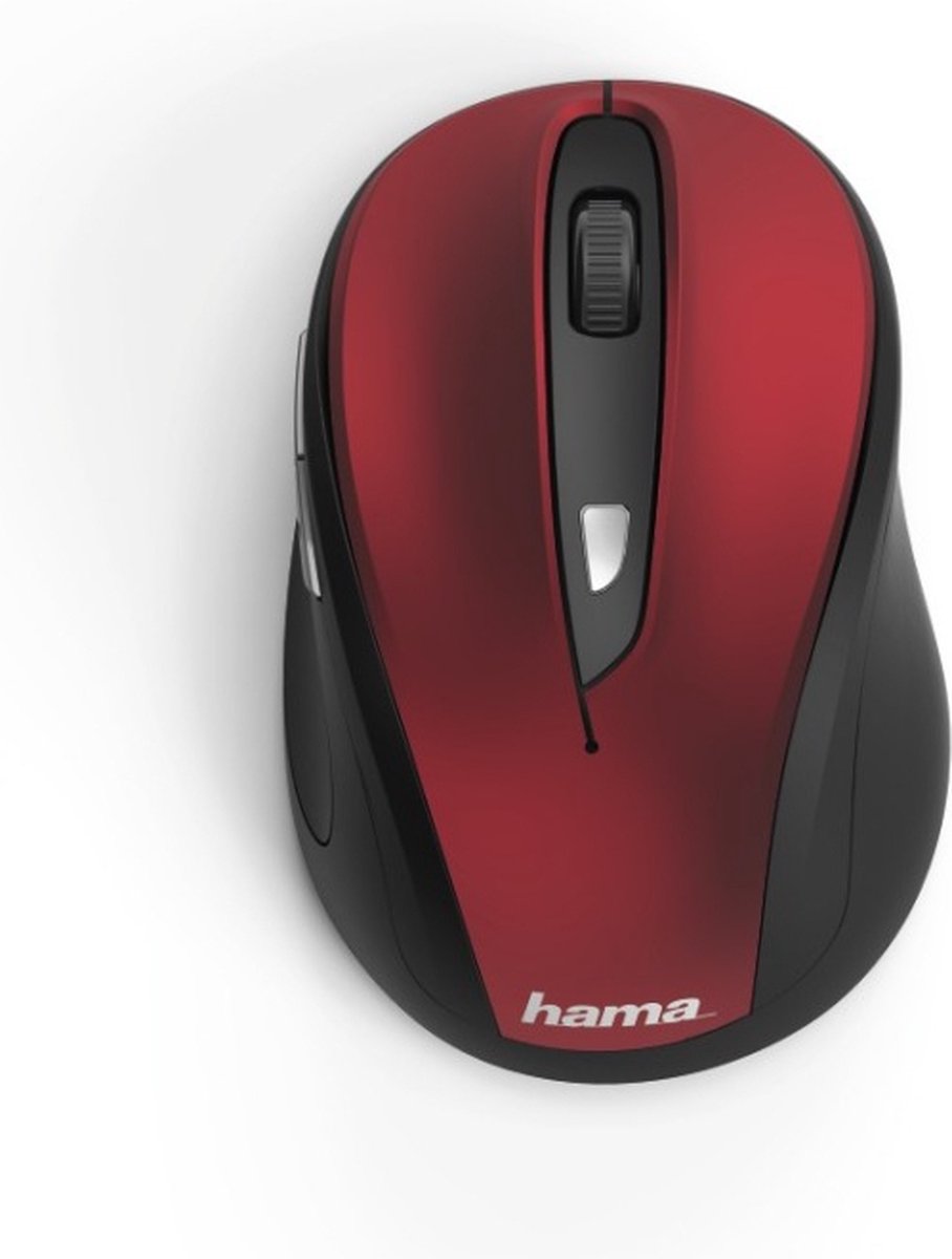 Hama Optische Draadloze Muis Met 6 Knoppen MW-400 Rood | bol.com