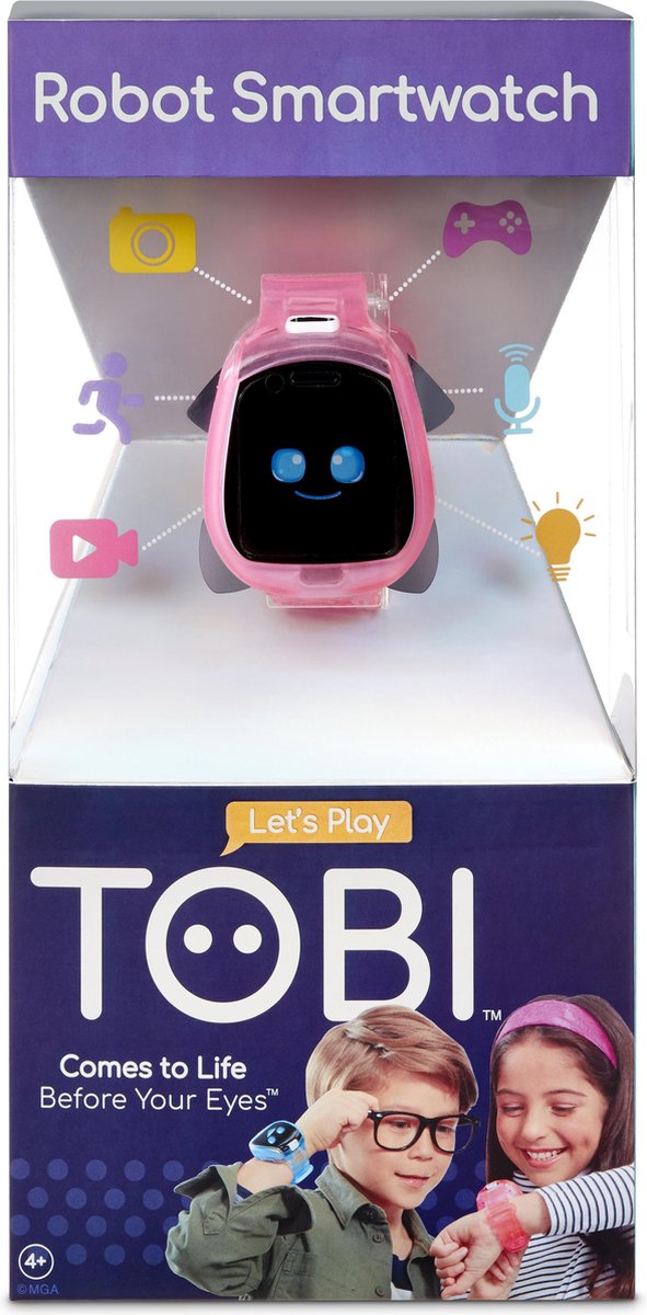 Tobi Robot Smartwatch - Roze | bol.com