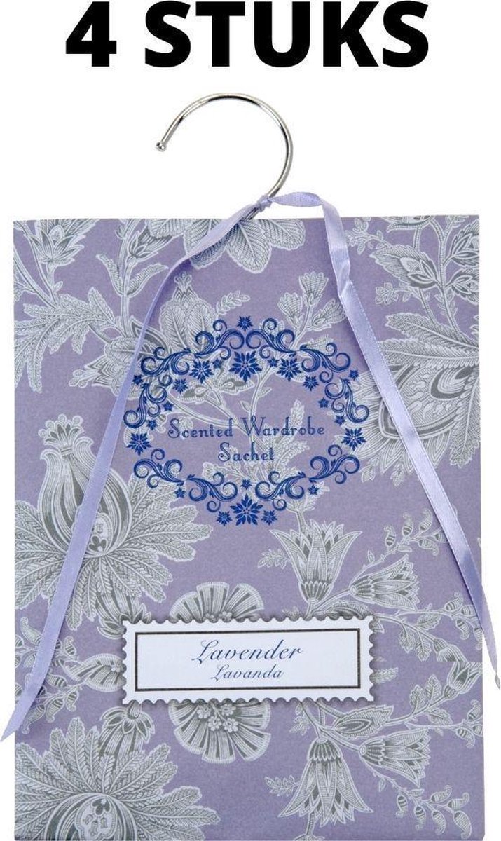 Orange85 Geurzakjes - voor Kledingkast - Geurbuiltjes - 4 Verschillende ...