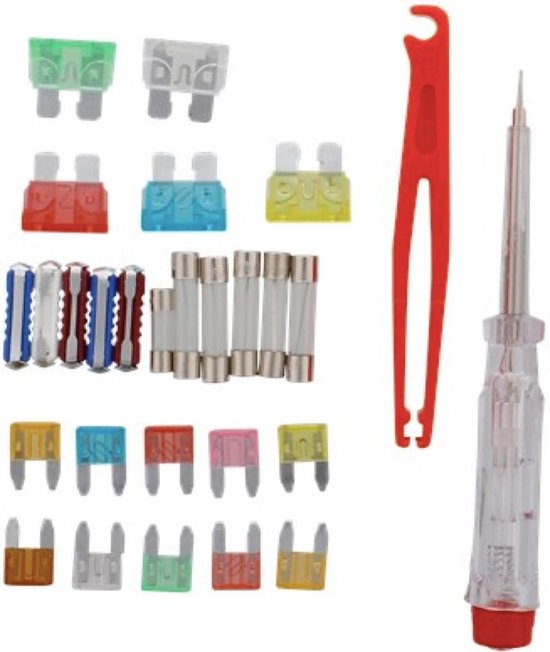 Zekeringen set - Zekering - Auto zekering - Zekeringen - Inclusief ...