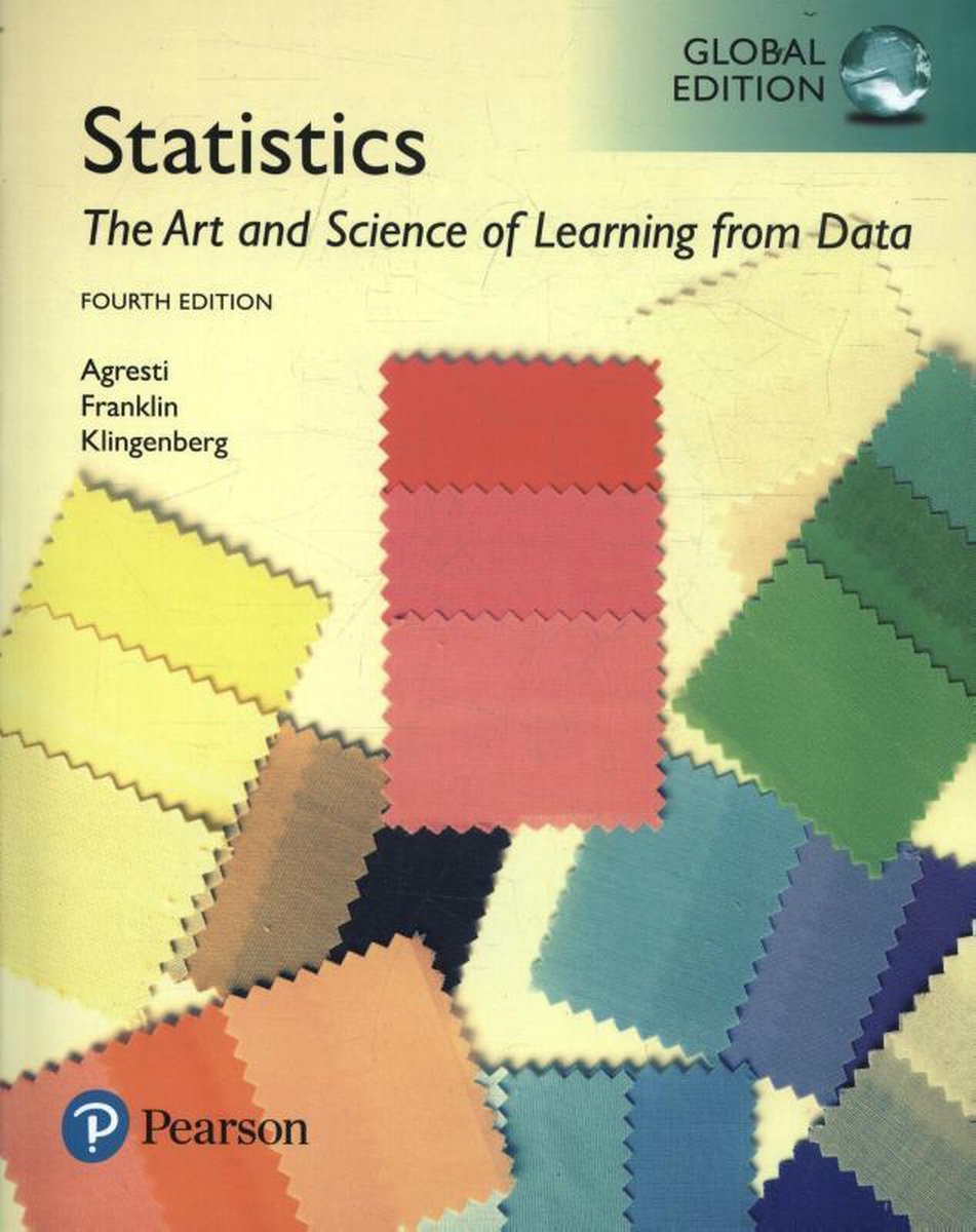 Statistics: The Art and Science of Learning from Data, Agresti, Alan ...