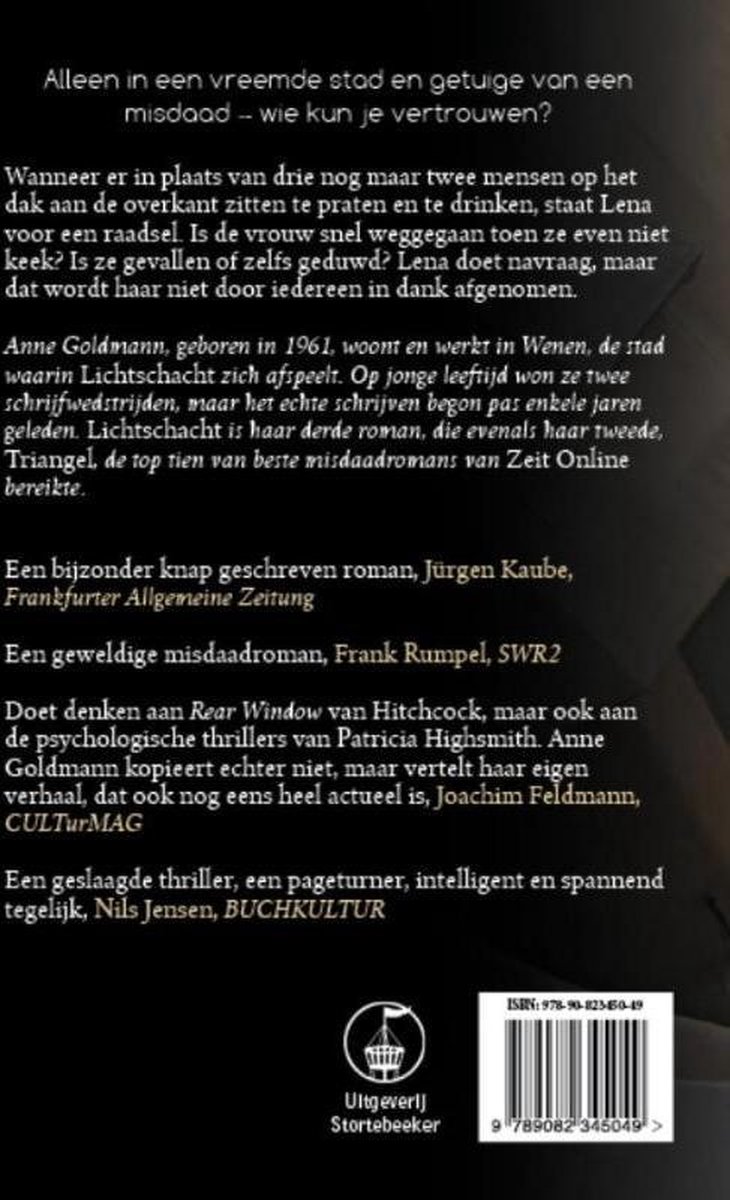 Lichtschacht, Anne Goldmann | 9789082345049 | Boeken | bol.com