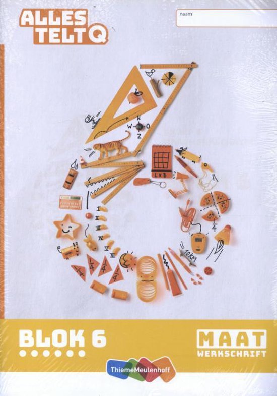 Alles telt Q Maatwerkschrift blok 1 t/m 6 groep 6 | 9789006238556 | Boeken | bol