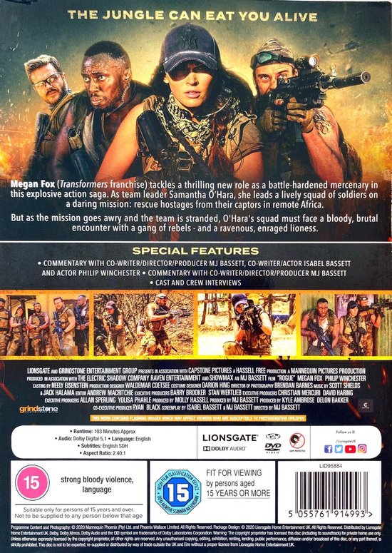 Rogue [DVD] [2020] Megan Fox (Dvd) | Dvd's | bol