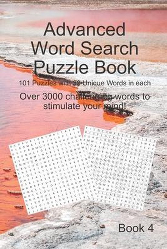 Advanced Word Search Puzzle Book- Advanced Word Search Puzzle Book 4 ...