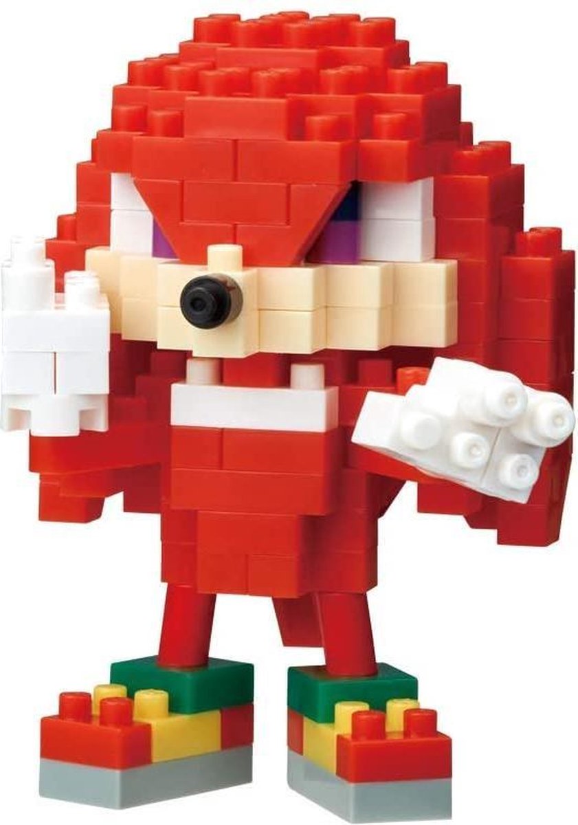 Nanoblock Knuckles NBCC-084 (Sonic the Hedgehog) | bol.com