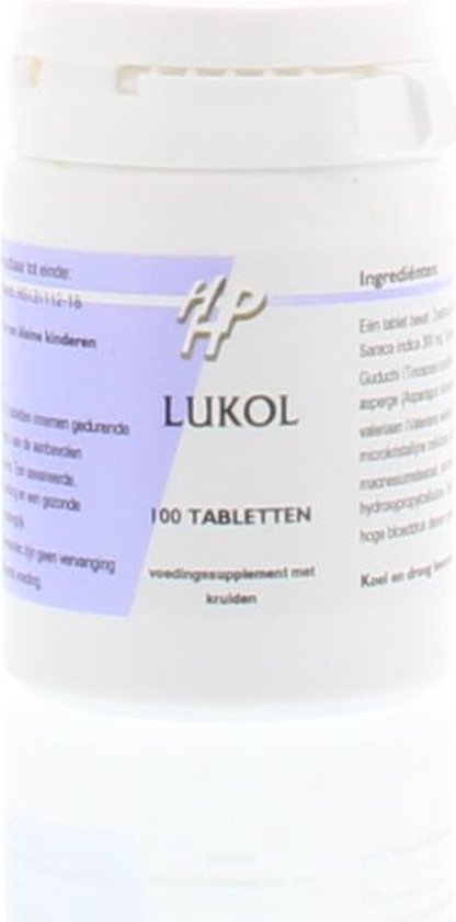 Holisan Lukol - 100 tab | bol.com