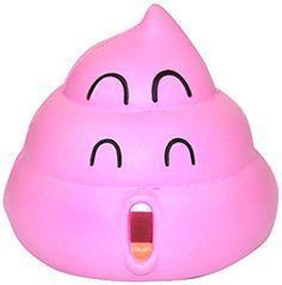 Dr. Slump: Unchi Pink Poo Stress Ball | bol.com