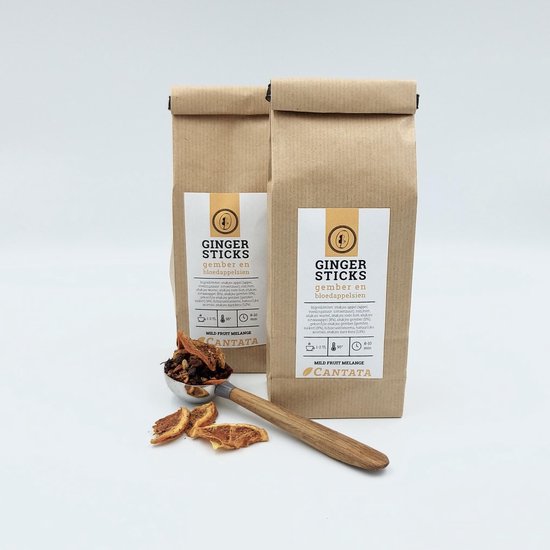 Ginger Sticks mild fruit melange - 500g losse thee | bol