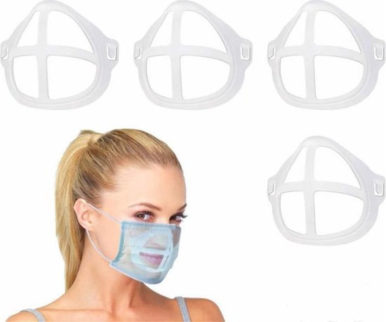 CB Mask - Mondmaskerhouder - 1+1 GRATIS!- 10 stuks - Binnenste ...
