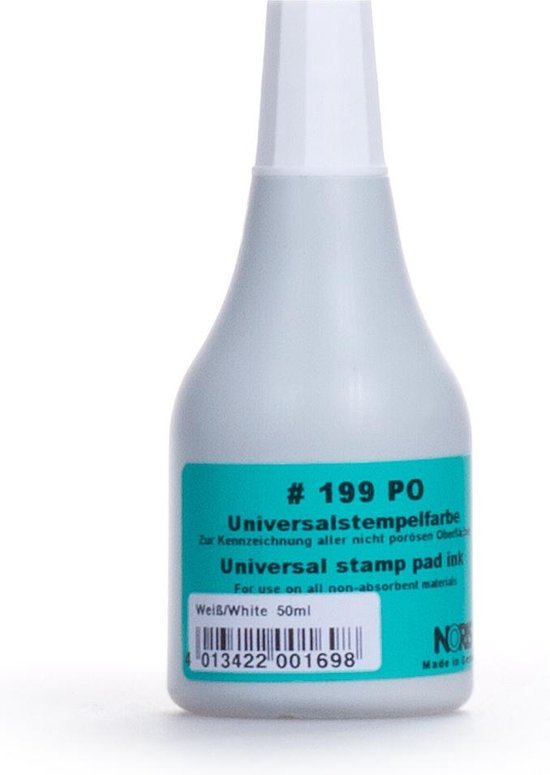 Noris #199 inkt | wit | bol
