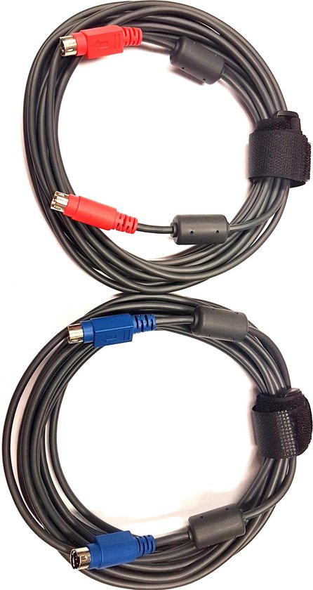 Logitech 993-001137 LOGI GROUP MINI-DIN CABLE (rood en blauw - 2 stuks ...