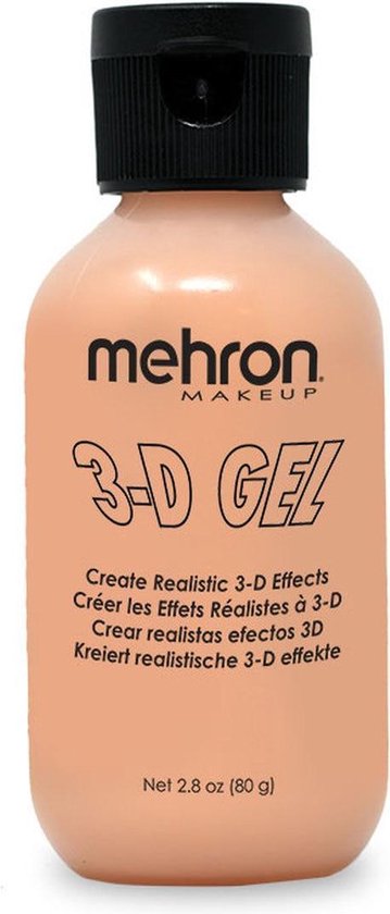 Mehron 3-D Gel voor het maken van wonden en littekens - lichte beige ...