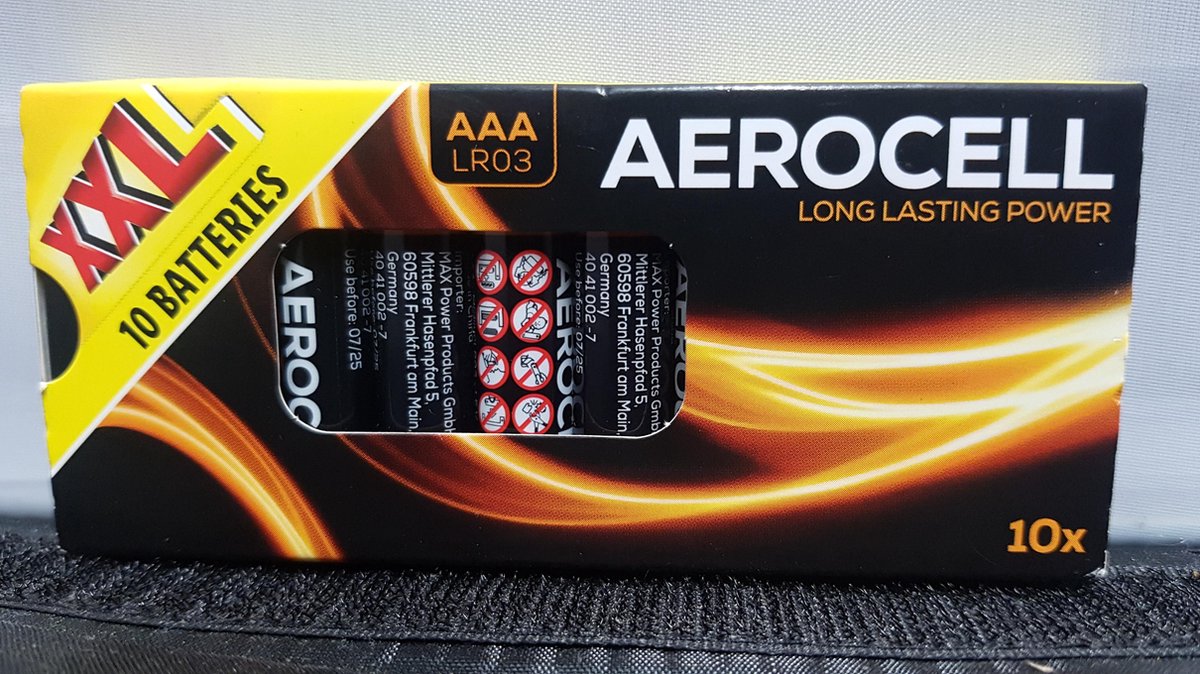 bol.com | aerocell AAA LR03 by PROLEDPARTNERS
