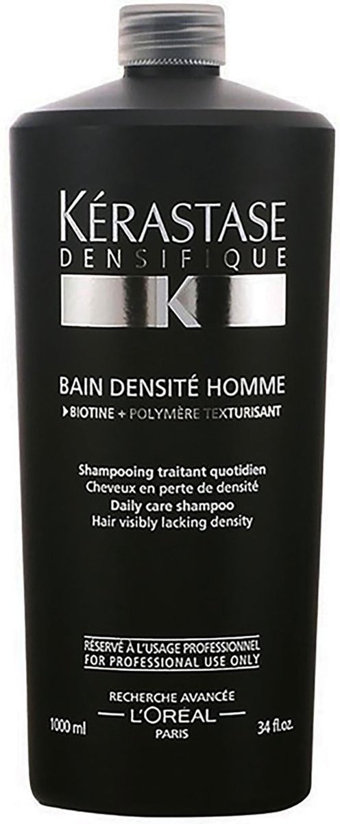 bol.com | Kérastase Densifique Bain Densité Homme Shampoo - 1000ml