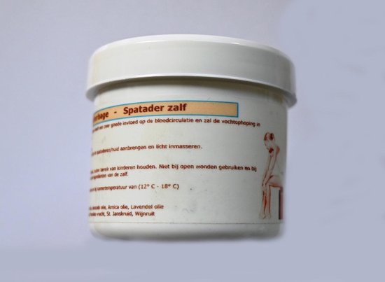 Spatader zalf natuurlijk - 125 ml | bol.com