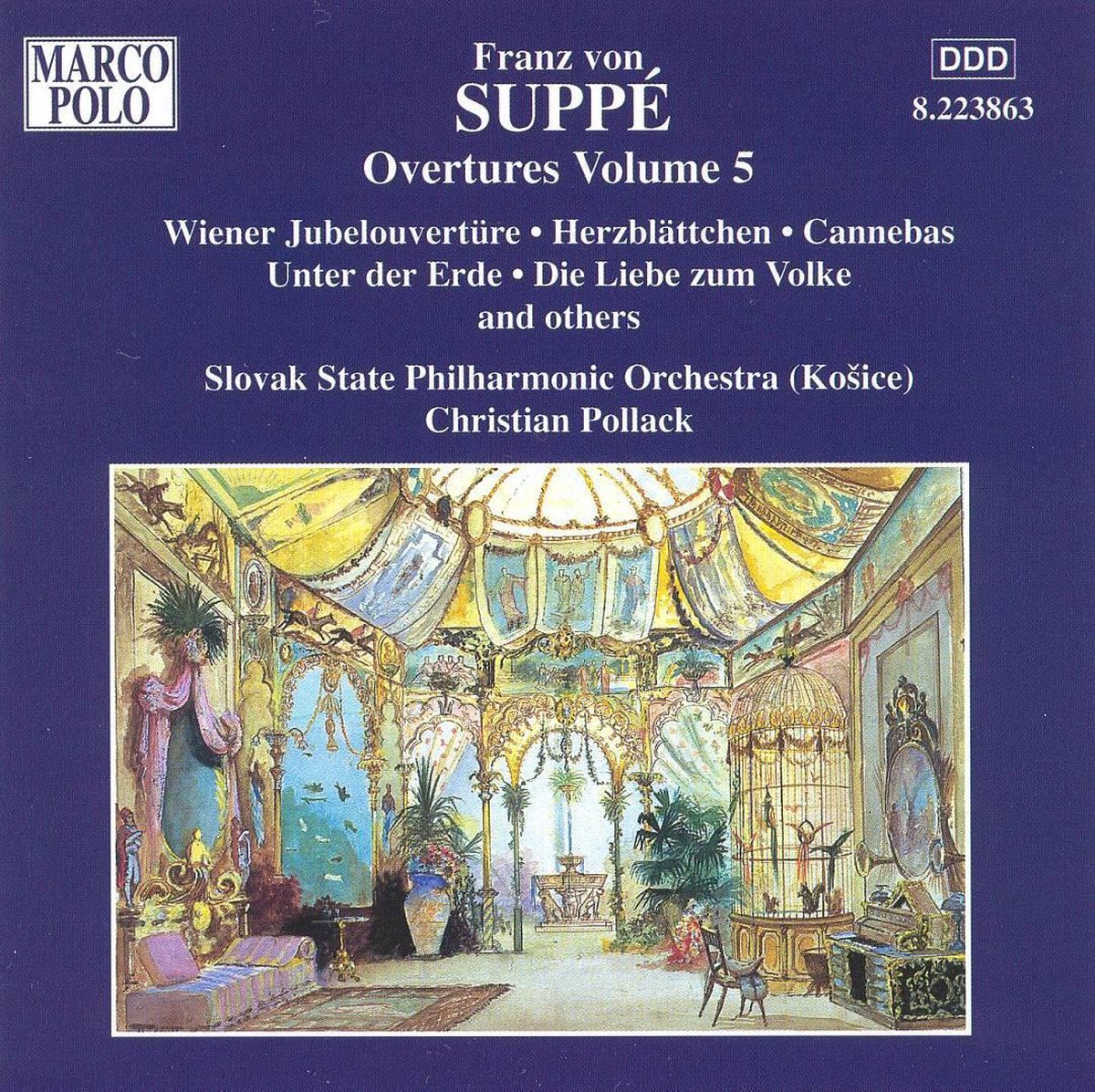Franz von Suppé: Overtures Vol. 5, Slovak State Philharmonic Orchestra ...