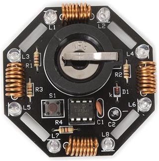 Whadda Soldeerkit, DIY, Madlab elektronische kit, Atom Heart, creëer je ...