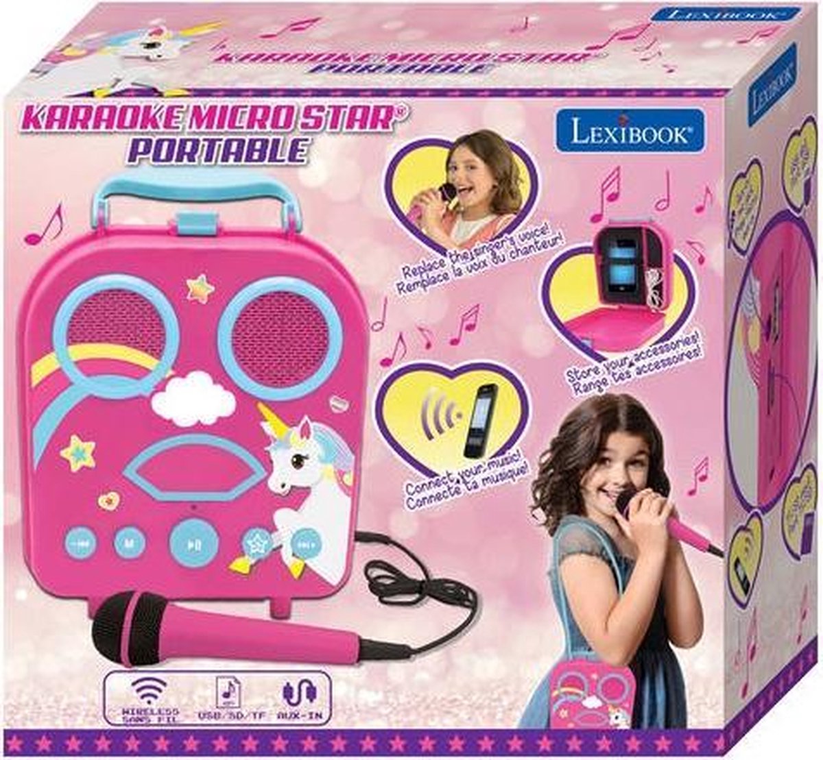 Microphone karaoké Licorne | bol.com