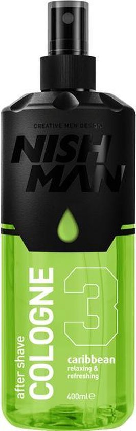 Nish Man- After Shave Caribbean- 3 pièces | bol.com