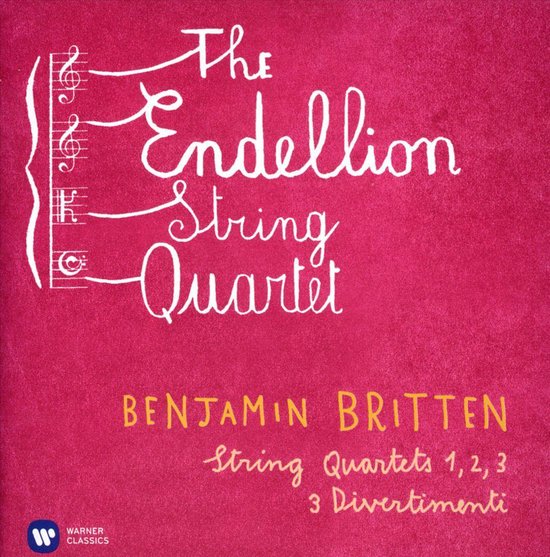 Benjamin Britten: The Endellion String Quartet 1,2,3, (3 Divertimenti), Endellion... | bol