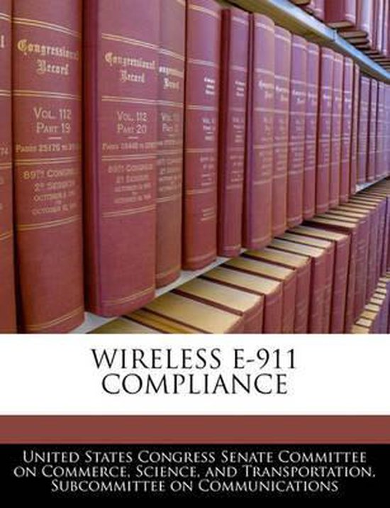 Wireless E-911 Compliance | 9781240475155 | Boeken | bol