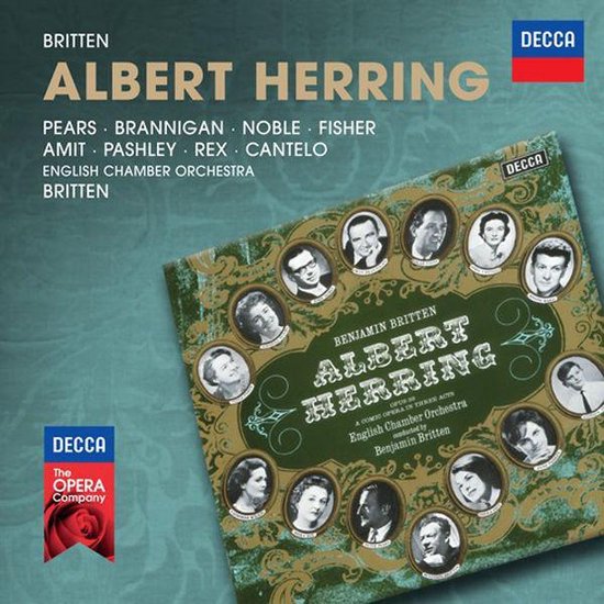 Albert Herring (Decca Opera), Benjamin Britten / Sylvia Fisher | Muziek ...