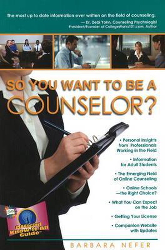 So You Want to Be a Counselor? | 9780883911792 | Barbara Nefer | Boeken ...